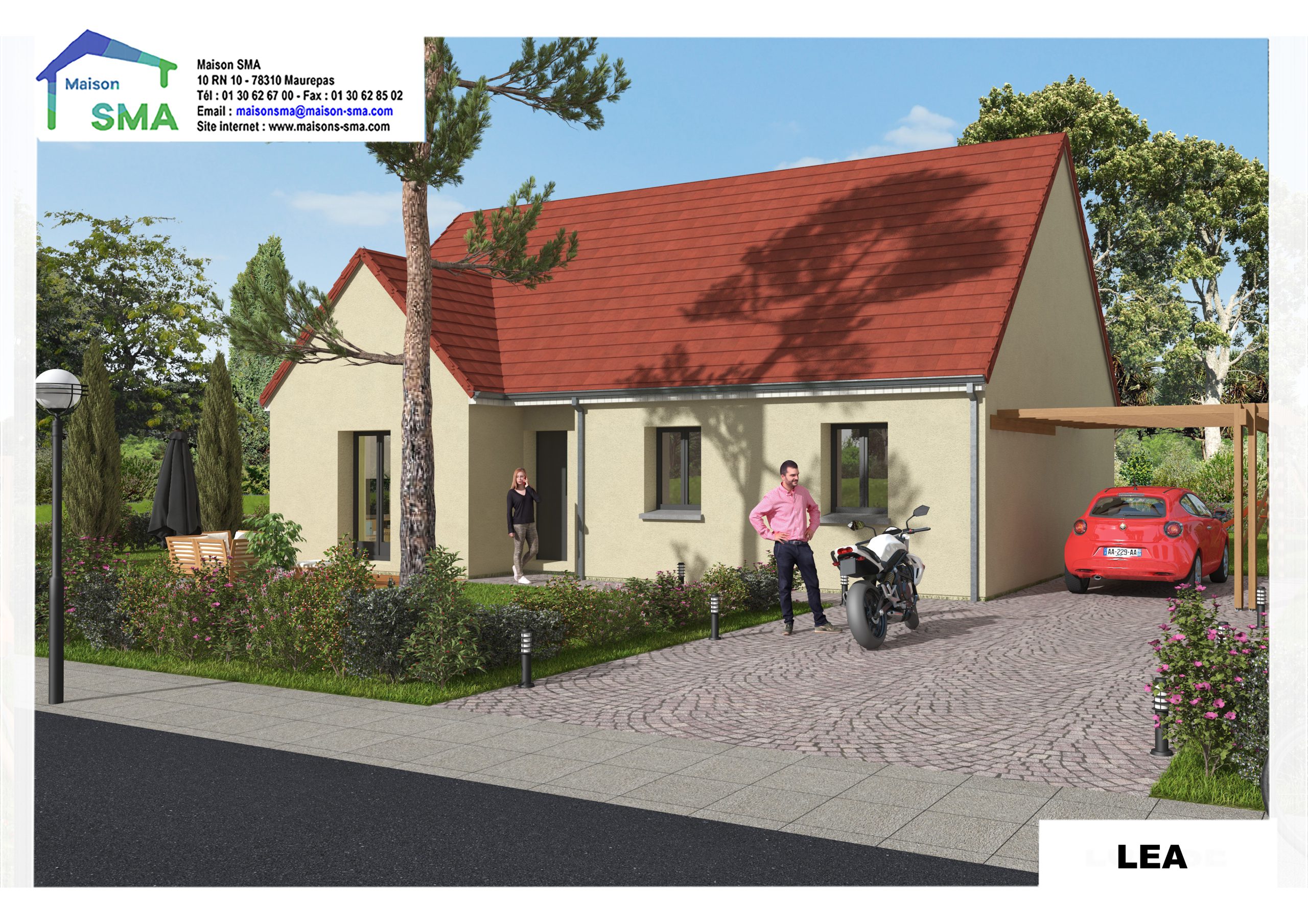 Le modèle de maison LEA - Maison SMA